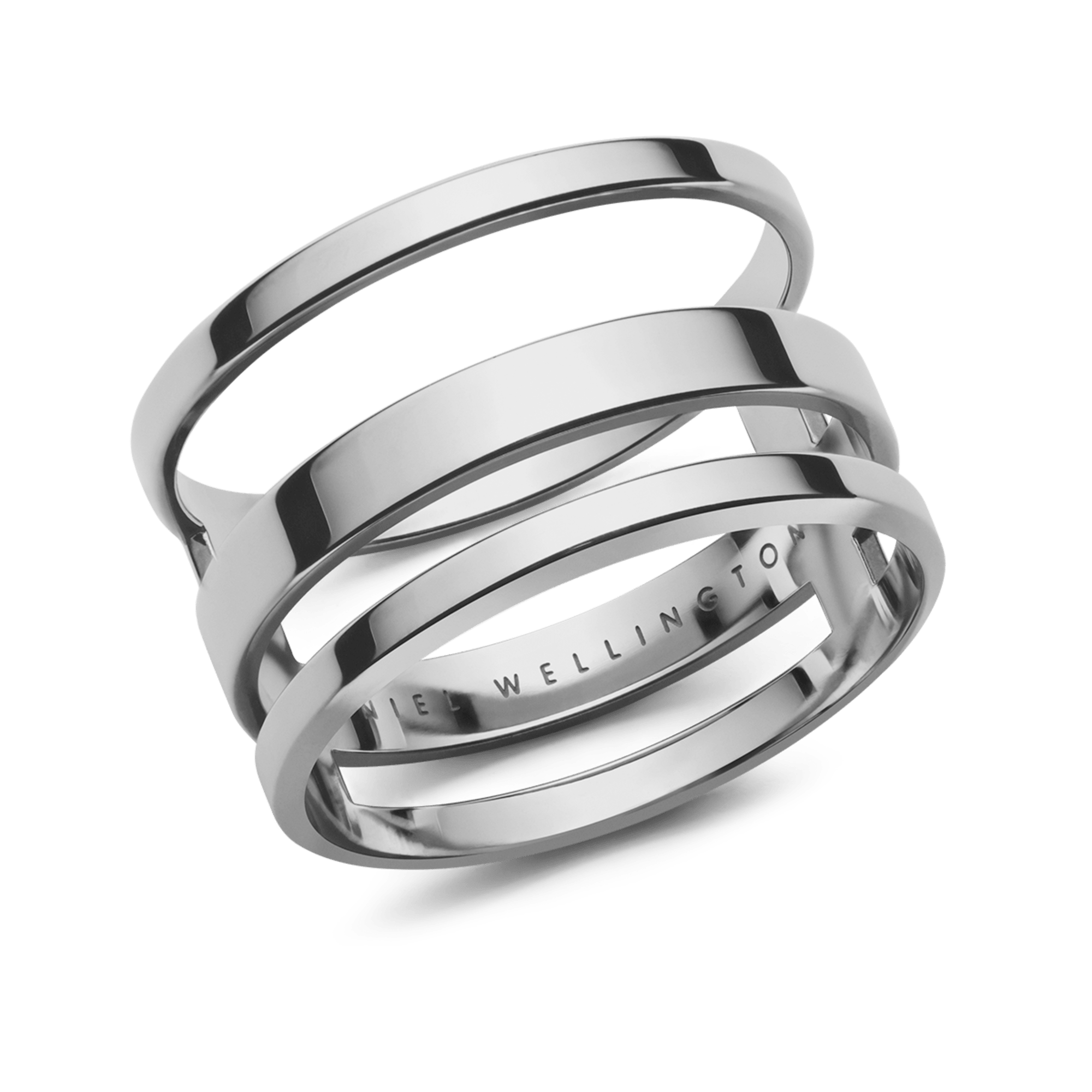 Jewellery - Elan Triad Ring in silver - Size 48 | DW