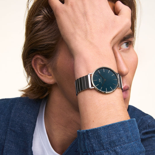 Mens Watches in Silver & Rose Gold CA | DW
